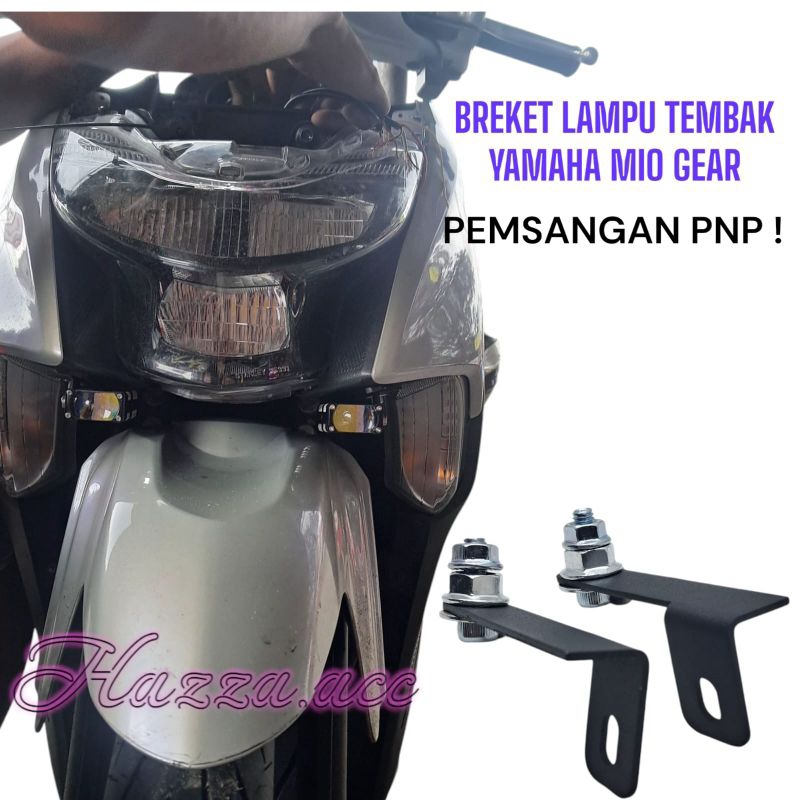 Yamaha mio Gear D2 Laser PNP Shooting Light Bracket | Shopee Philippines