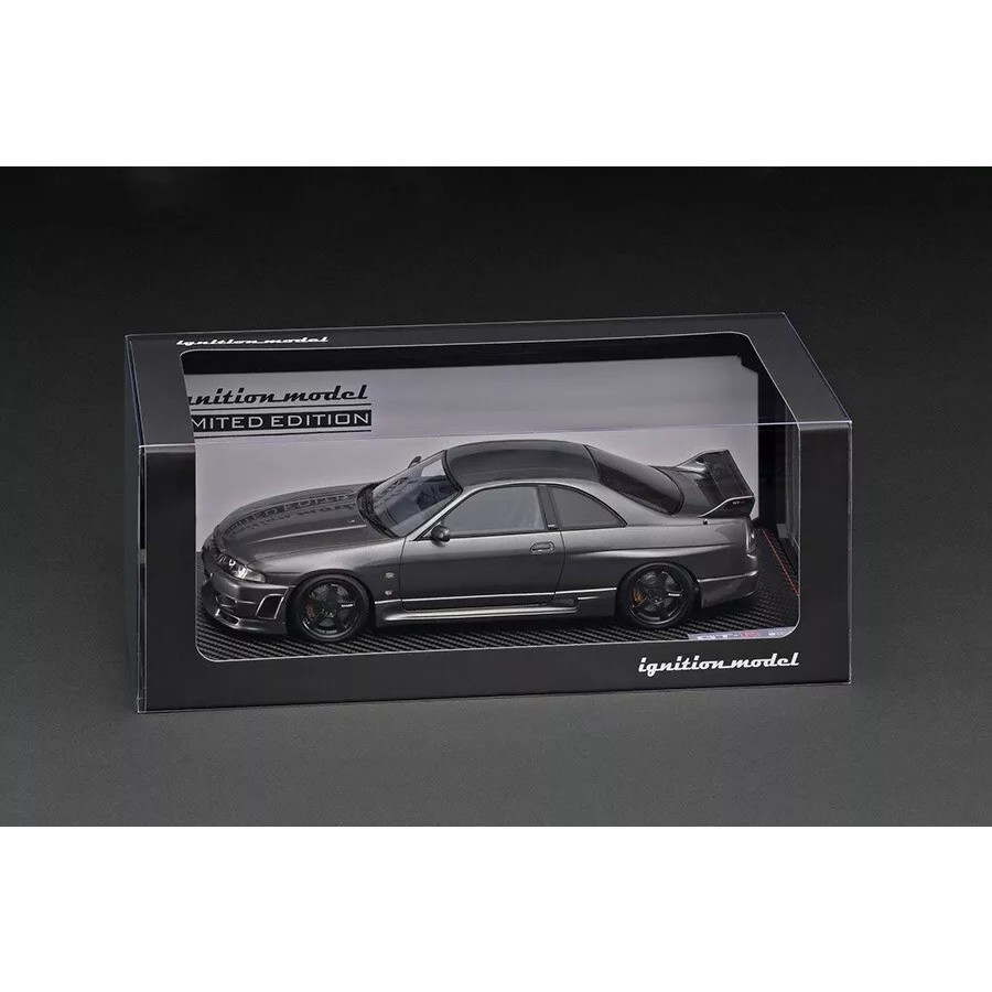 1/18 Ignition Model Nissan Skyline GT-R R33 Nismo w/ Engine Grey ...