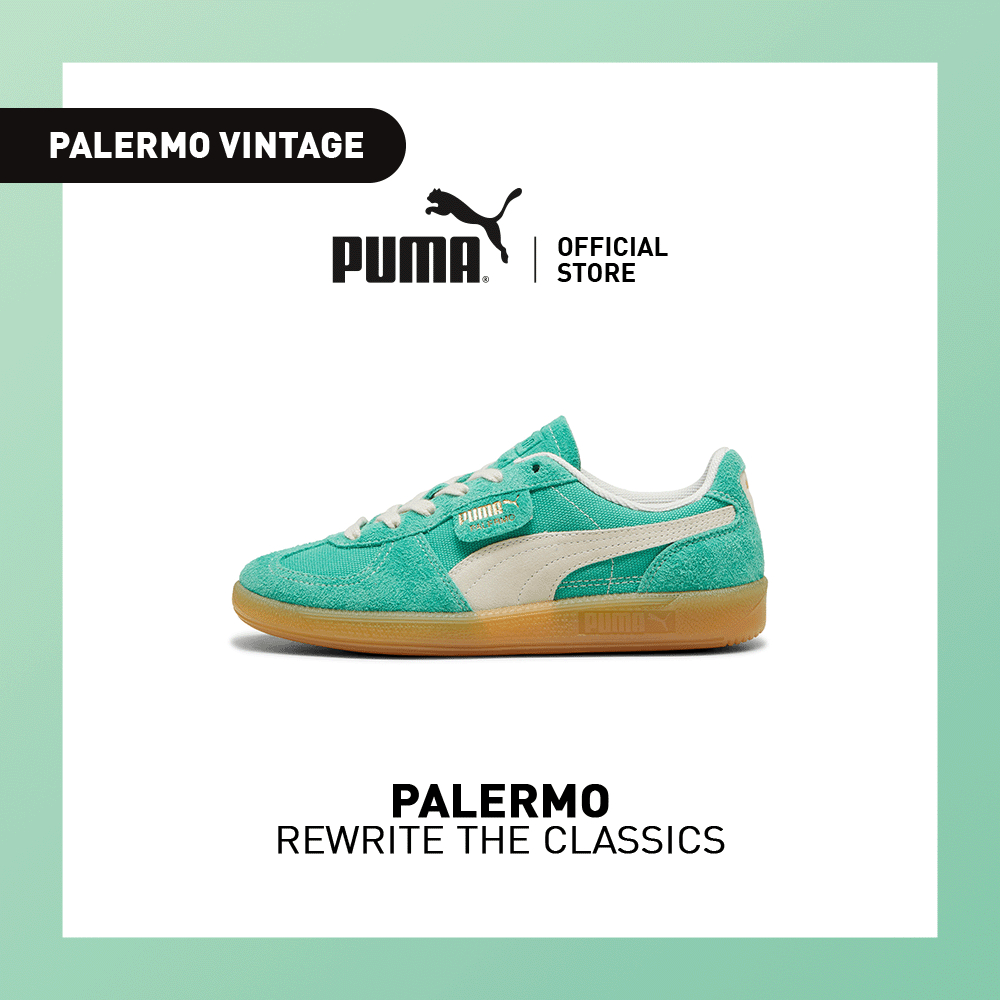 PUMA Palermo Vintage Unisex Sneakers | Shopee Philippines