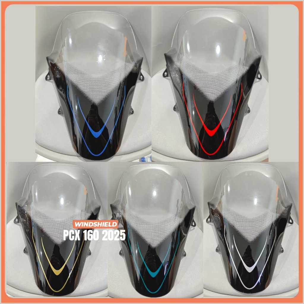 VISOR PCX 160 2025 | WINDSHIELD HONDA PCX 160 2025 STANDARD | STANDARD ...