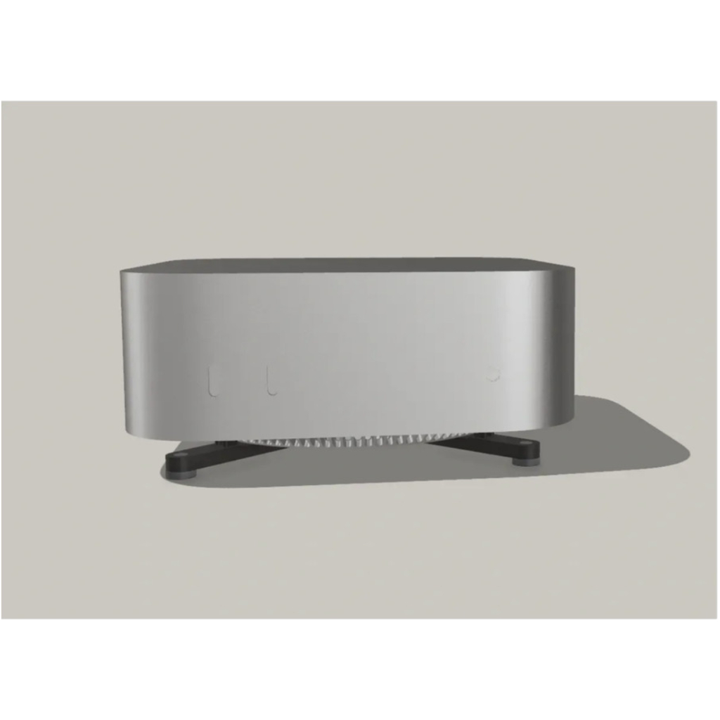 3D Print Custom Mini Power Button Apple Mac Mini M4 2024 With Stand ...