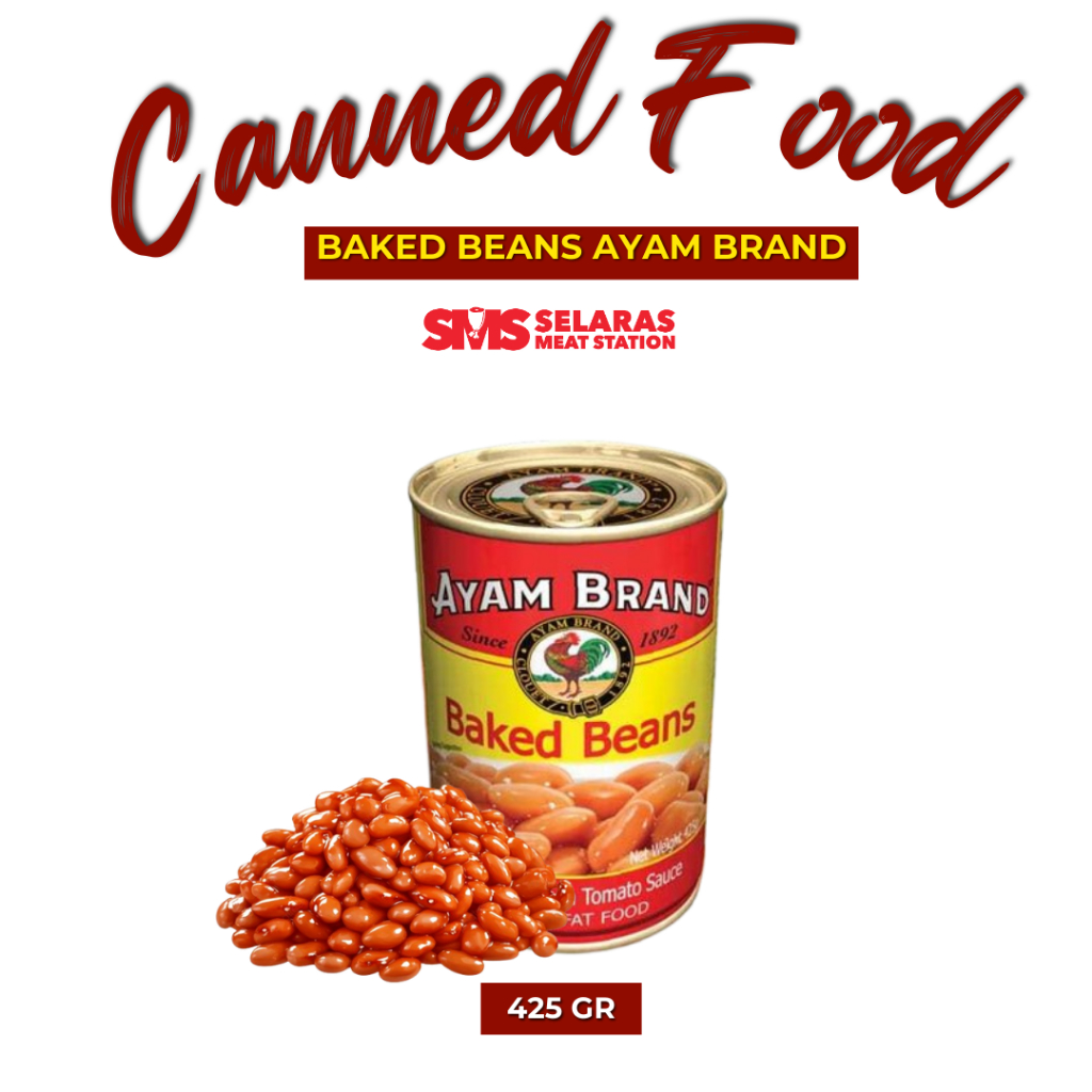 Ayam Brand Baked Beans Canned 425 grams | Shopee Philippines