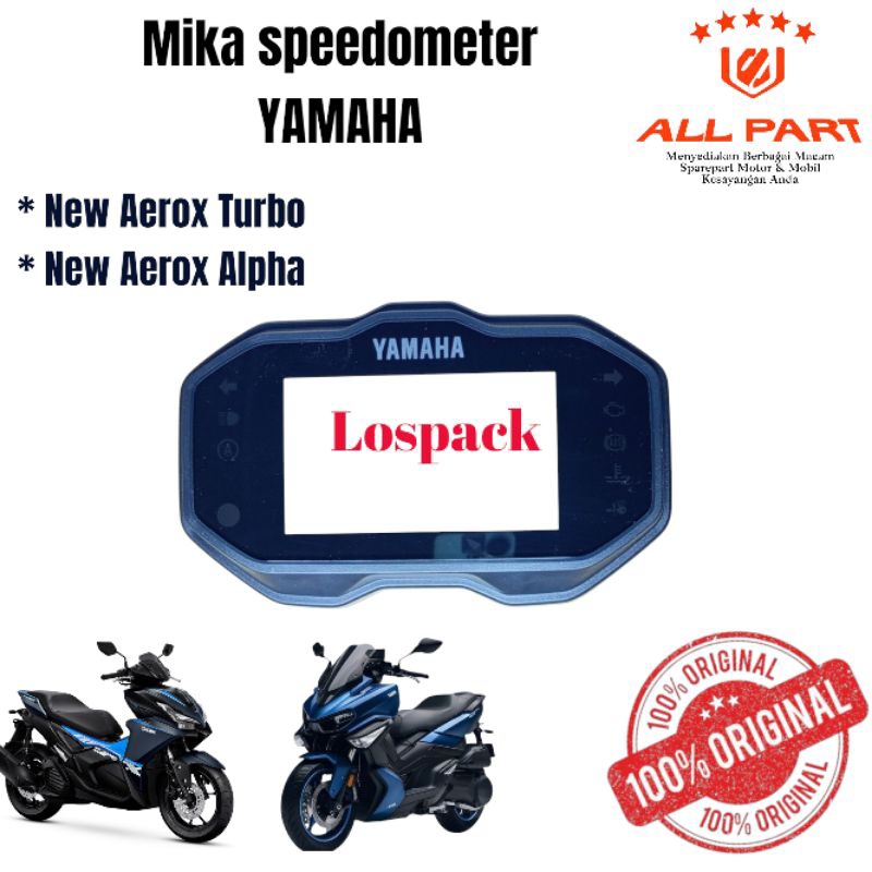 (ORIGINAL) Yamaha New Aerox Turbo New Aerox Alpha speedometer glass ...