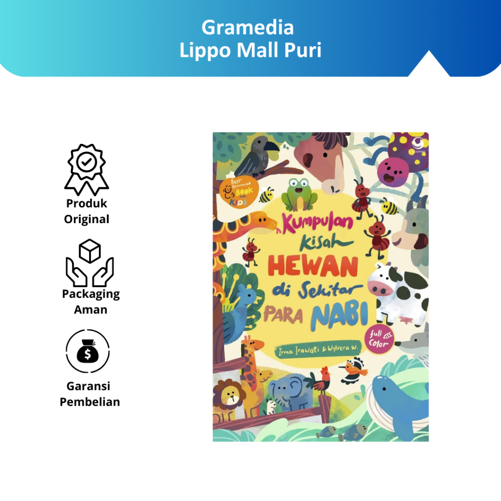 NABI Gramedia Lippo Mall Puri - Animal Stories Around the Prophets | Shopee Philippines