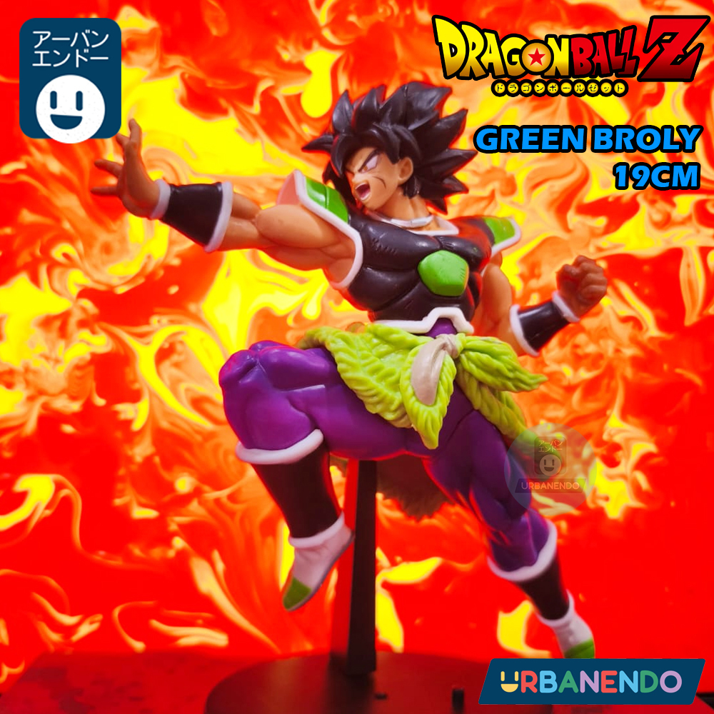 HIJAU DragonBall Action Figure Dragon Ball Green Broly Green 19cm ...