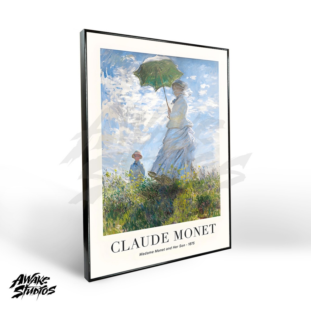 Claude Monet Frame Poster - Frameblock | Shopee Philippines