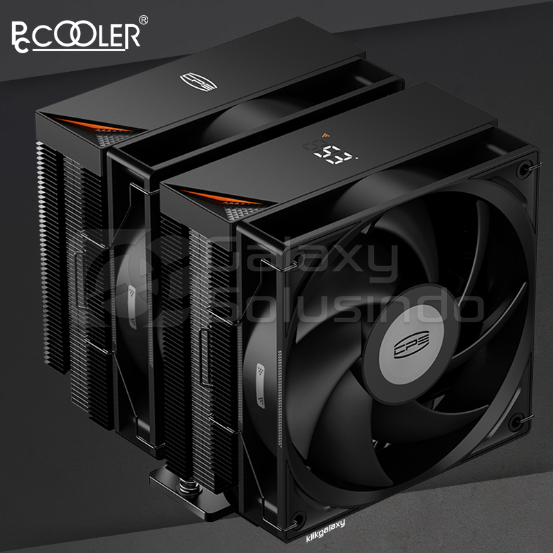 Ccooler RT620 Digital Dual Tower Black CPU Cooler | Shopee Philippines