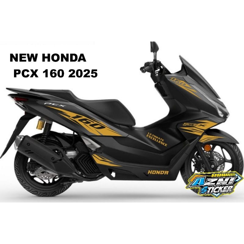 New honda pcx 160 2025 striping, honda pcx 160 body cutting list ...