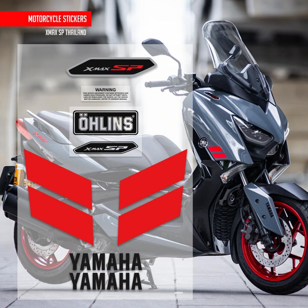 Yamaha XMAX SP 300 Thailand Motorcycle Sticker Set | Shopee Philippines