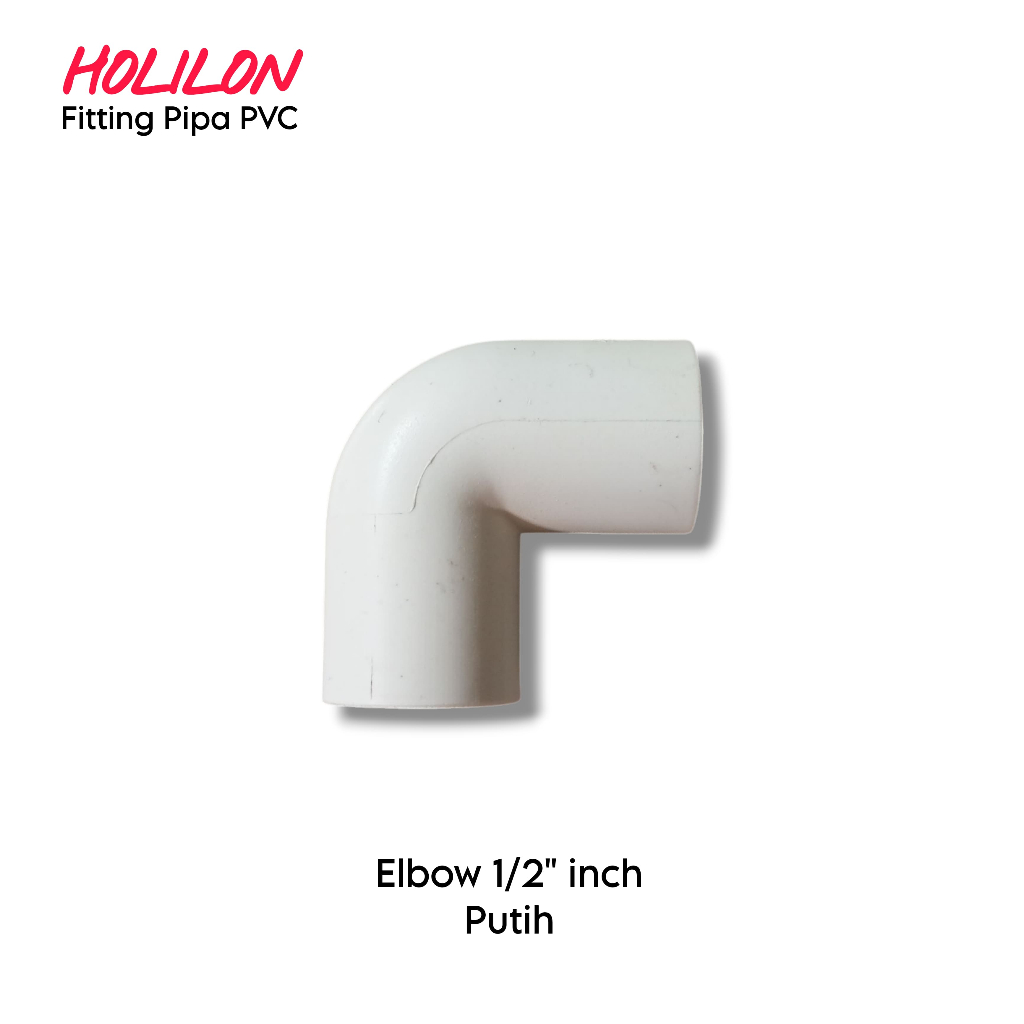 PVC Knee Elbow Pipe Fittings 1/2 Inch White | Shopee Philippines