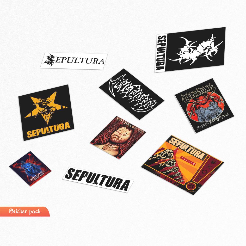Sepultura band stickers/stickers | Shopee Philippines