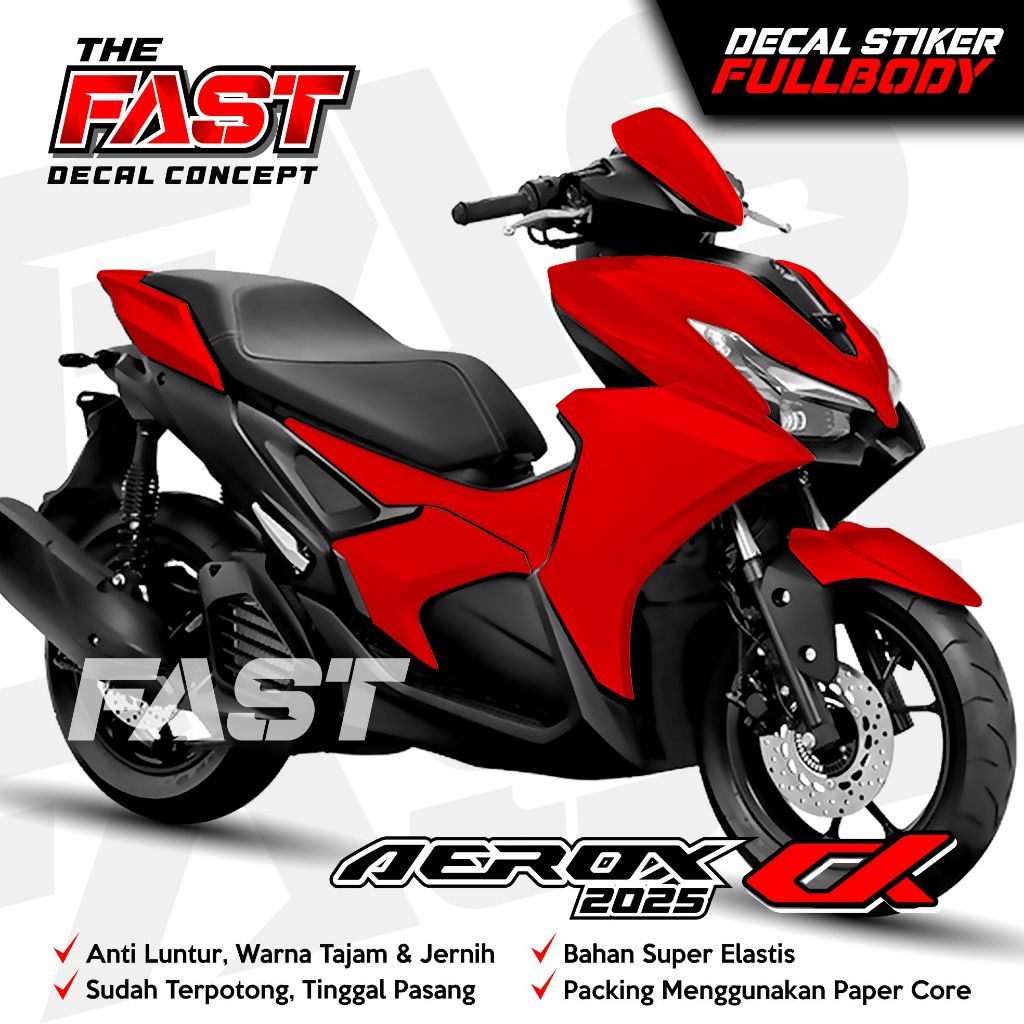 Latest plain AEROX ALPHA Fullbody Variation Decal Sticker - AEROX ALPHA ...