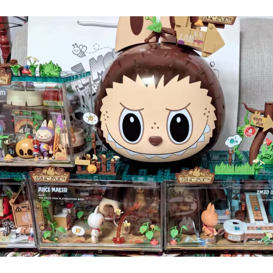 Pop MART LABUBU THE MONSTERS Forest Secret Base Series Building Blocks ...