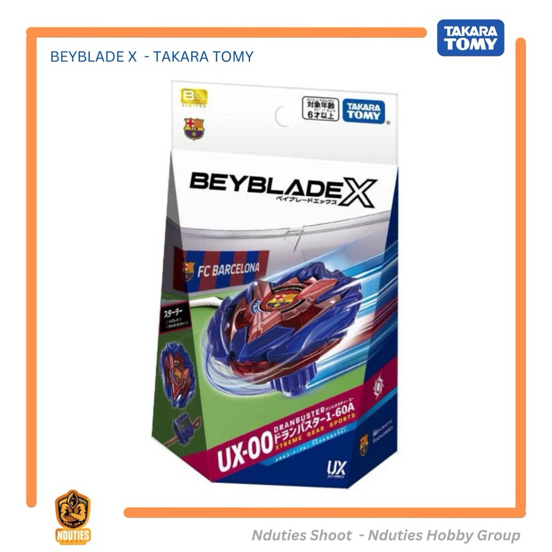 Ux-00 Beyblade X Dran Buster 160-A Barcelona ver. + Original Takara ...