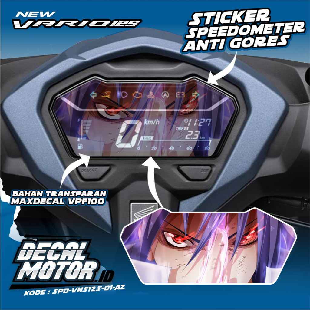 Vario 125 NEW motorbike sticker Speedometer//Transparent UV sticker ...
