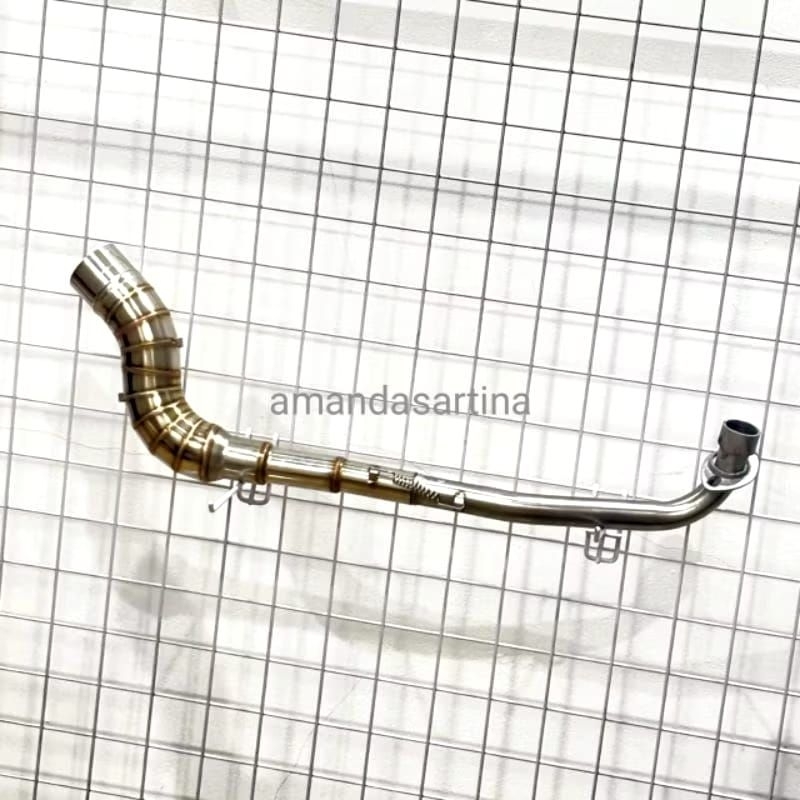 Highmount power rangers pipe Big elbow 51mm For xrm 125 fury 125 wave ...