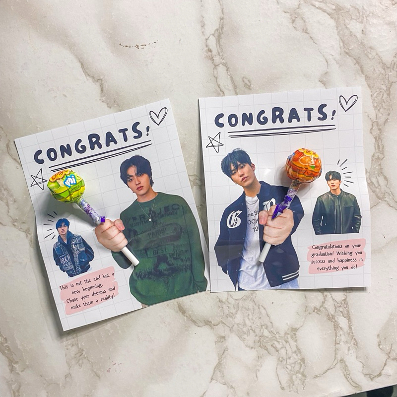 Candy Card | Lollipop Greetings Card | Lollipop Card Holder | Shopee ...