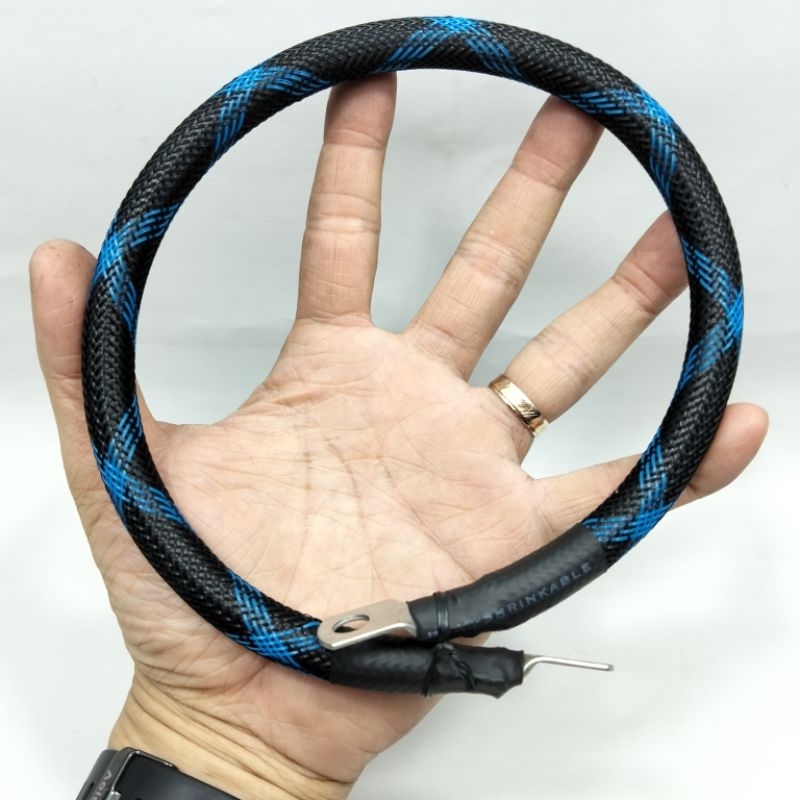 NYAF 25mm grounding cable plus snake skin cable protector | Shopee ...