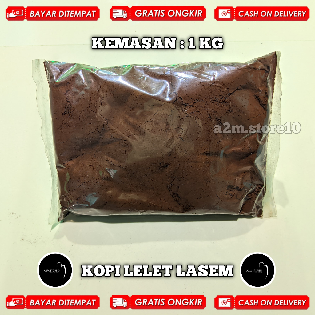 [1 Kg] LAMBANG LASEM LELET COFFEE ECER & WHOLESALE PREMIUM SPECIAL FINE ...
