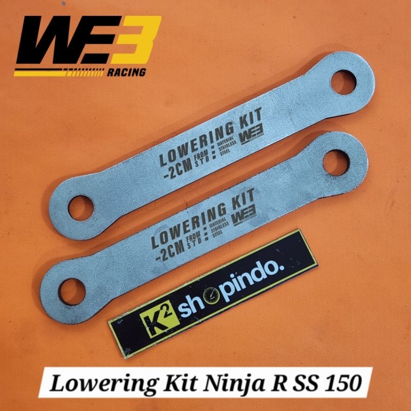 Lowering Kit Ninja R SS 150 Stainless Steel WE3 Racing | Shopee Philippines
