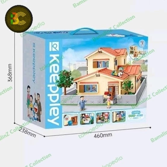 Keeppley Brick K20422 Doraemon Nobita House - | Shopee Philippines