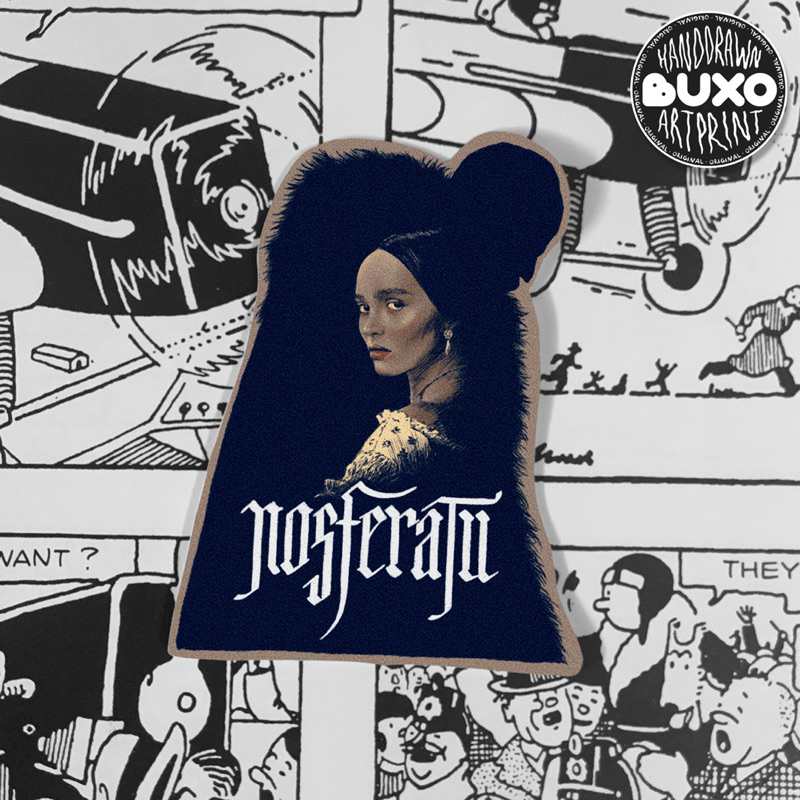 Buxo - NOSFERATU vinyl sticker / cute movie series film sticker laptop ...