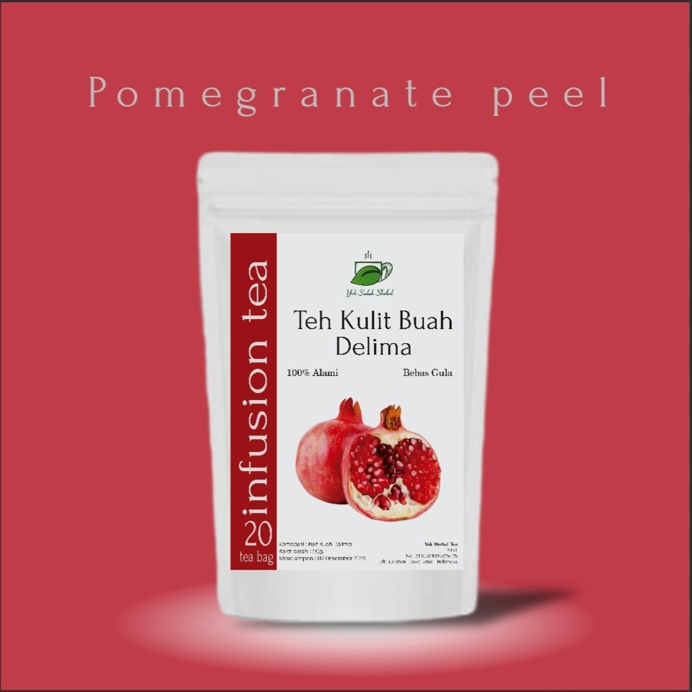 POMEGRANATE PEEL TEA (20 tea bag) herbal tea infusion tea | Shopee ...