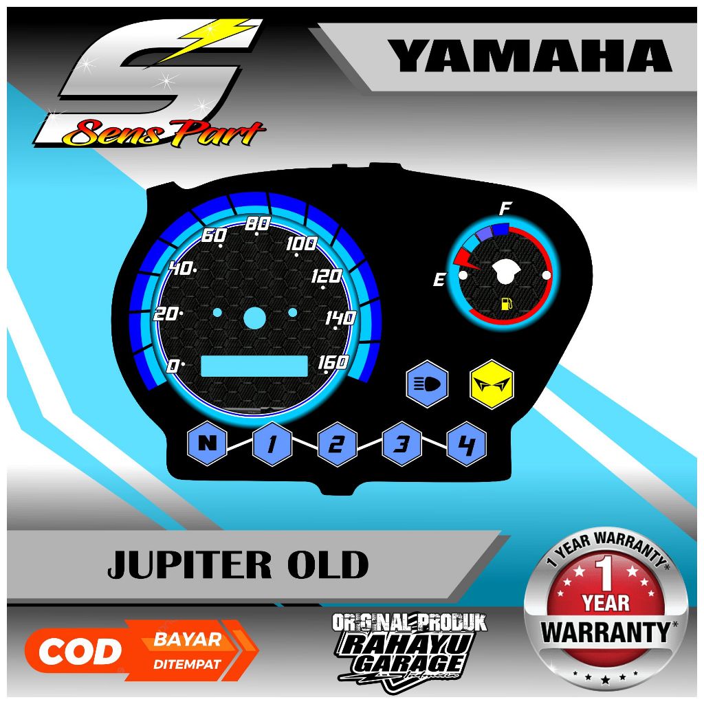 OLD YAMAHA JUPITER CUSTOM SPEEDOMETER BOARD | Shopee Philippines