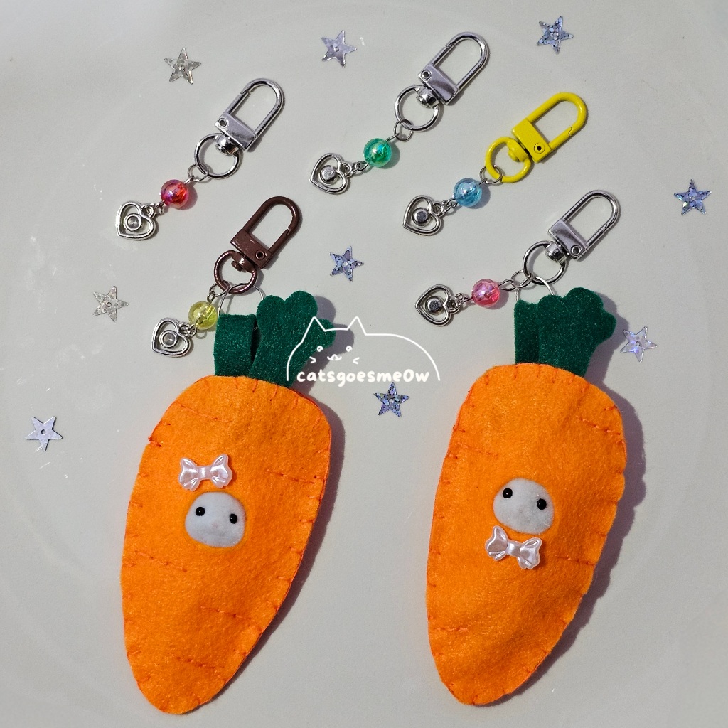 GANTUNGAN !!READ THE DESCRIPTION!! Sylvanian Keychain Families Carrot ...