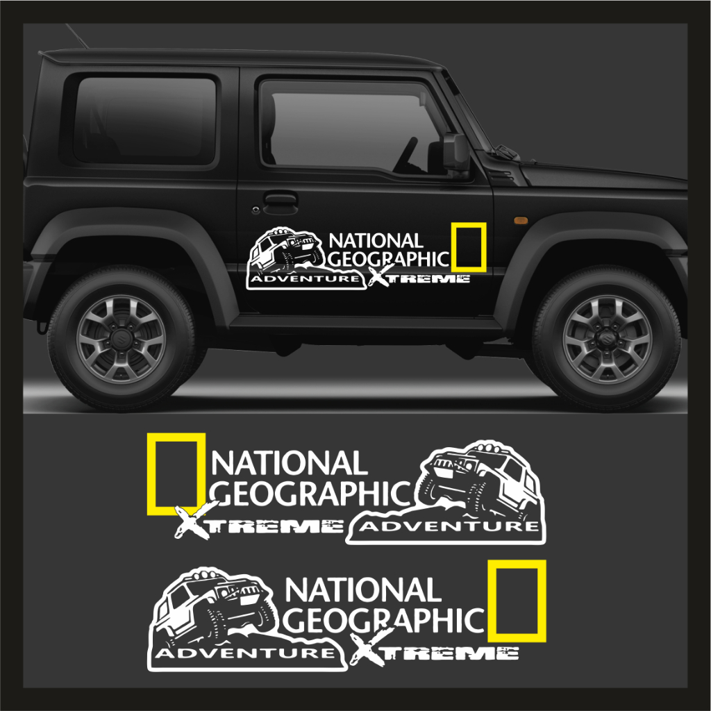 XTREME National Geographic Cutting Stickers AdventureXTREME Cutting ...