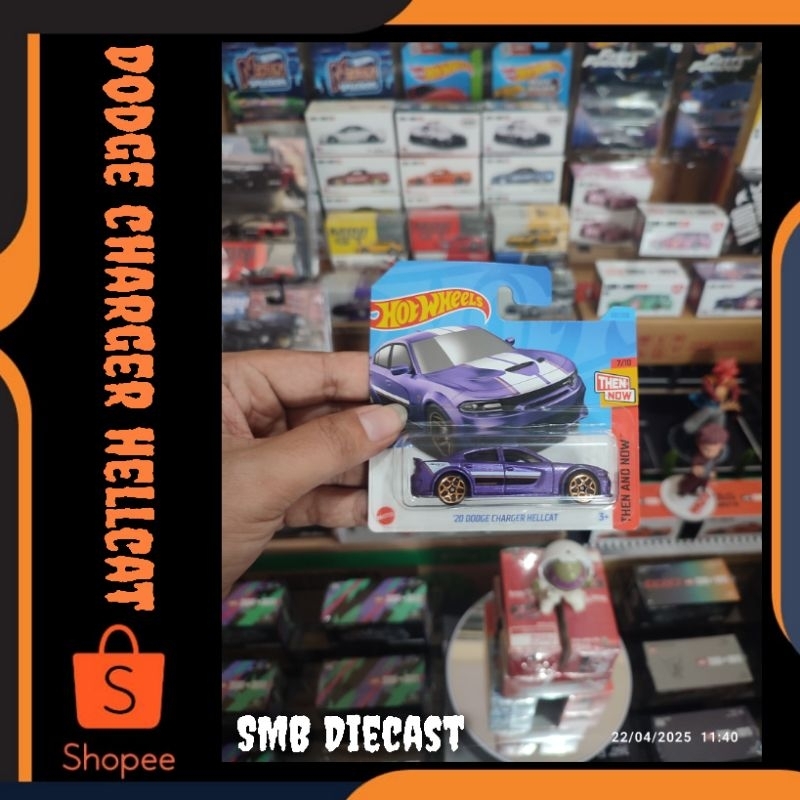 HOT WHEELS DODGE CHARGER HELLCAT SHORT CARD | Shopee Philippines