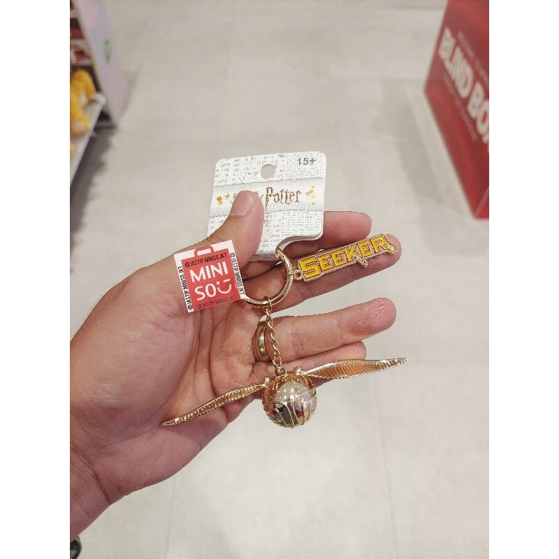 GANTUNGAN MINISO x HARRY POTTER Keychain GOLDEN SNITCH HARRY POTTER Collection | Shopee Philippines