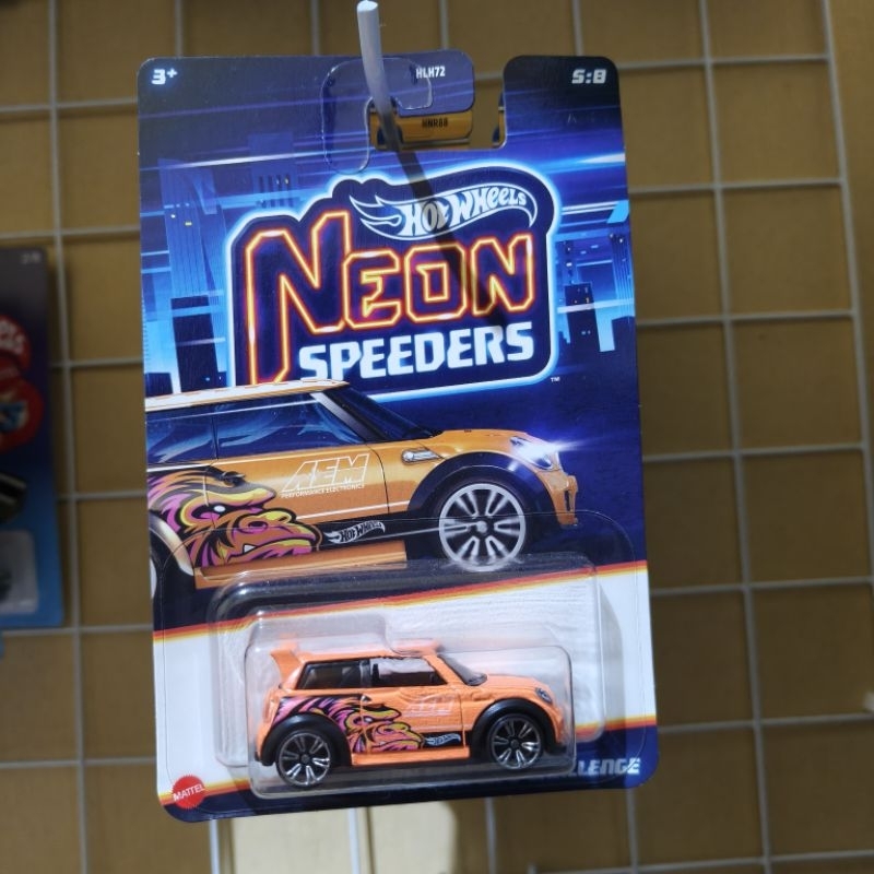 Hot Wheels Mini Cooper S Challenge Neon Speeders Original SNI | Shopee ...