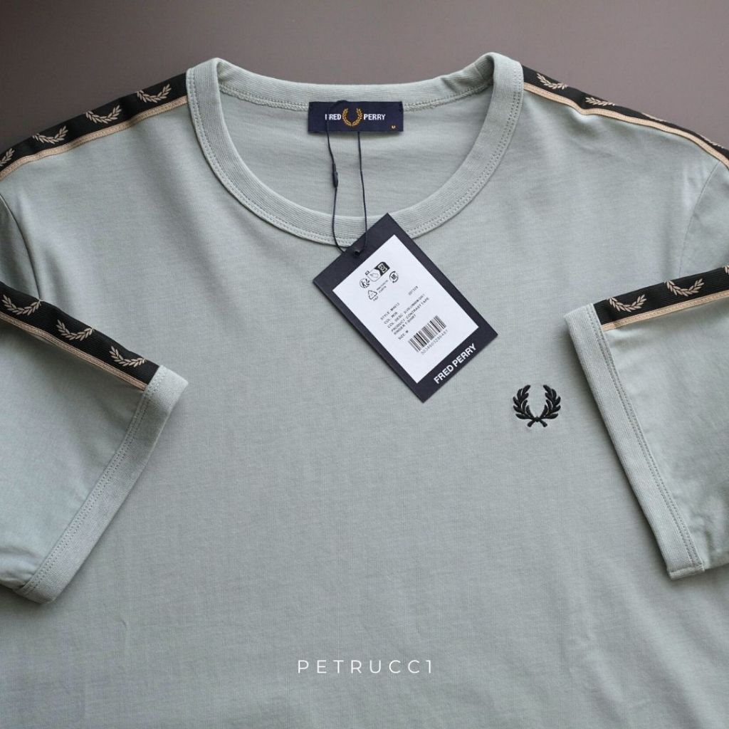 FRED PERRY FP t shirt ringer tee ORIGINAL | Shopee Philippines