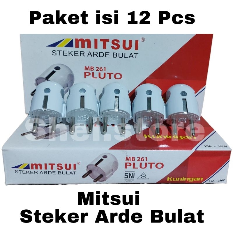 (Package contains 12 pcs) Mitsui MB 261 round ground plug | MITSUI ...