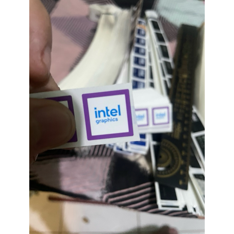 Original Intel Inside gen15 logo Sticker | Shopee Philippines