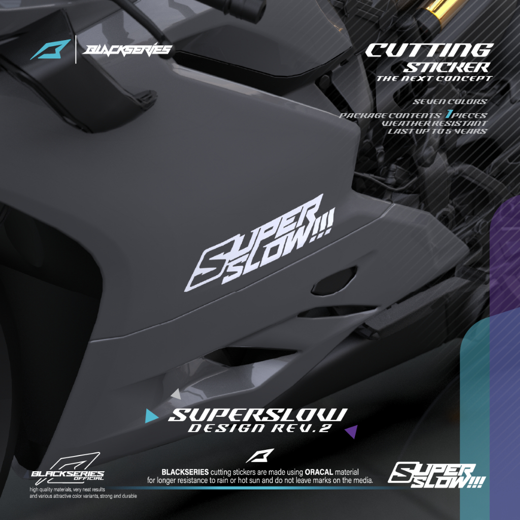Superslow V2 Cutting Sticker | Superslow sticker | Shopee Philippines