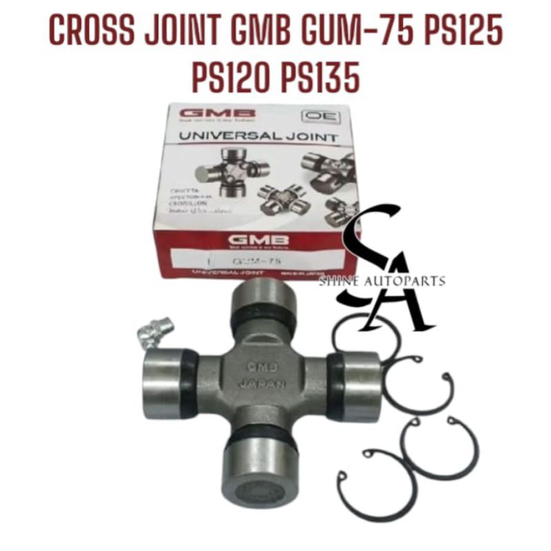CROSS JOINT COUPLE PS125 - UNIVERSAL JOINT GUM75 PS125 TURBO PS135 ...