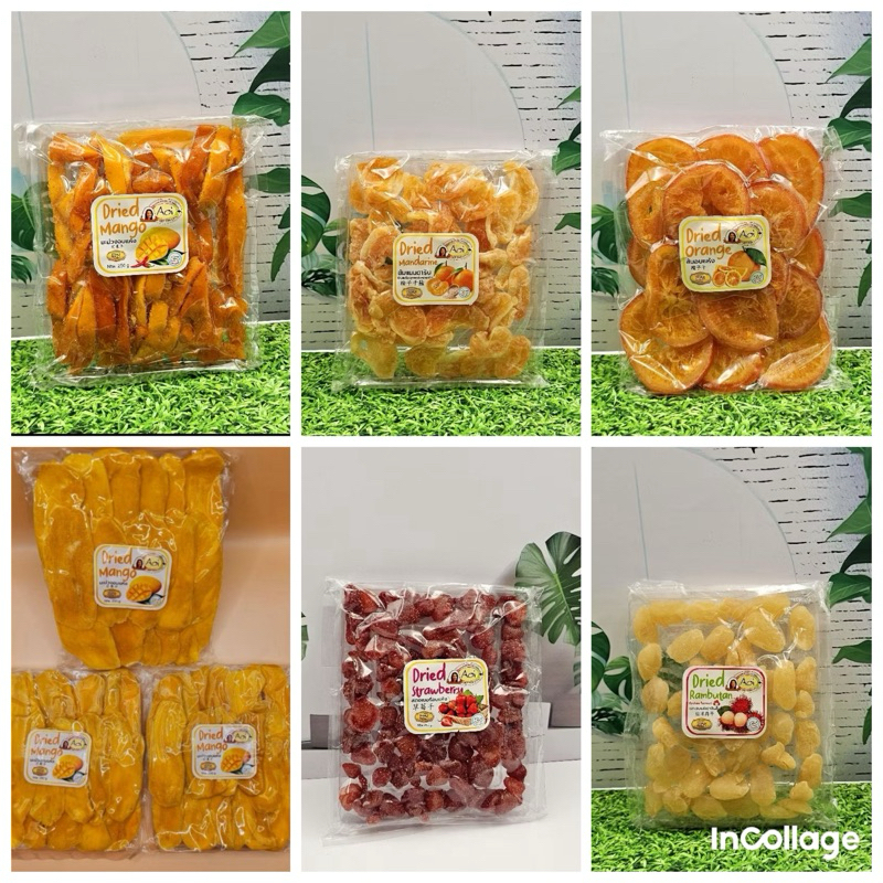 Dried fruit Mango / dried strawberry / dried ginger / dried rambutan ...