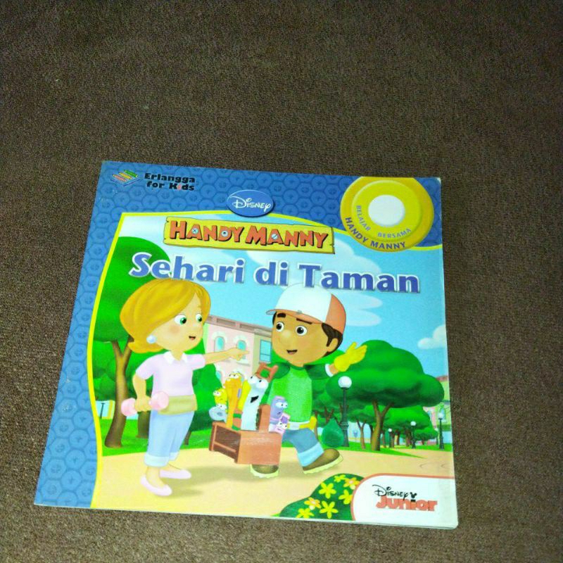 HANDY MANNY BOOK EVERYDAY IN THE GARDEN | Shopee Philippines