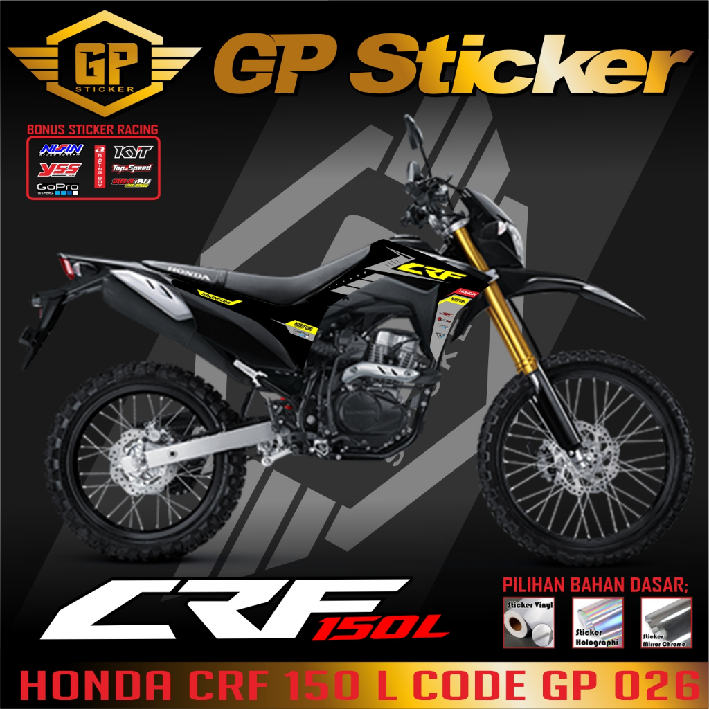 STRIPING Sticker Striping CRF 150L - Striping CRF 150L SIMPLE BEST ...