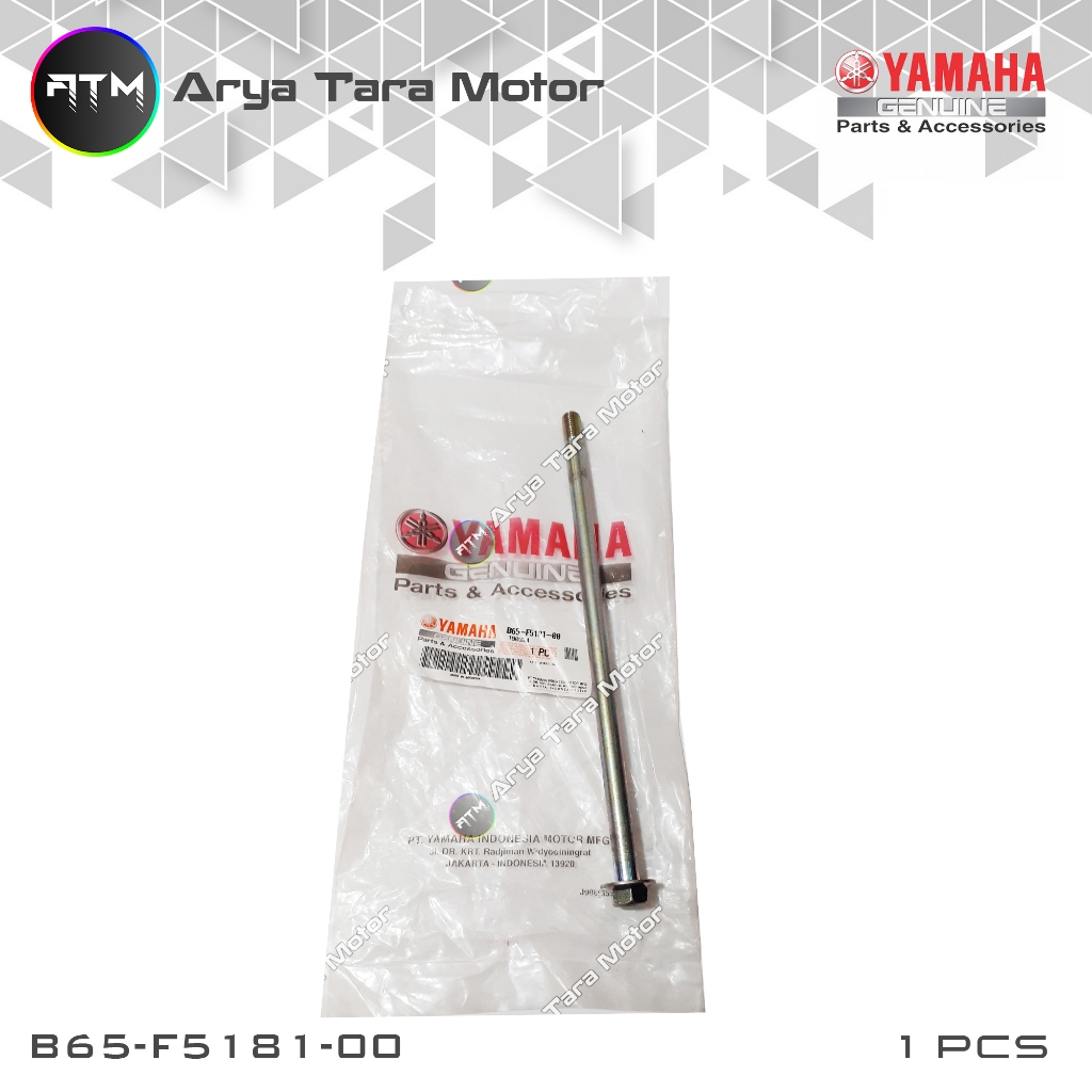 Front Axle Aerox 155 Old B65 2017-2020, Aerox 155 New BBP 2021-2024 ...
