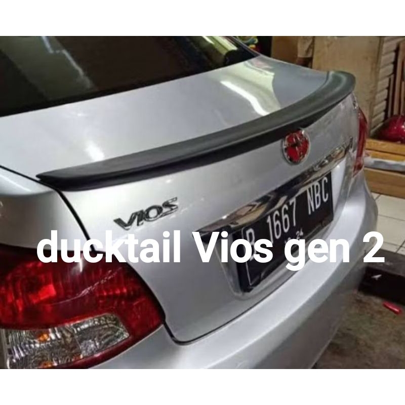 Toyota Vios Gen 2 Ducktail Spoiler 2007–2012 | Shopee Philippines