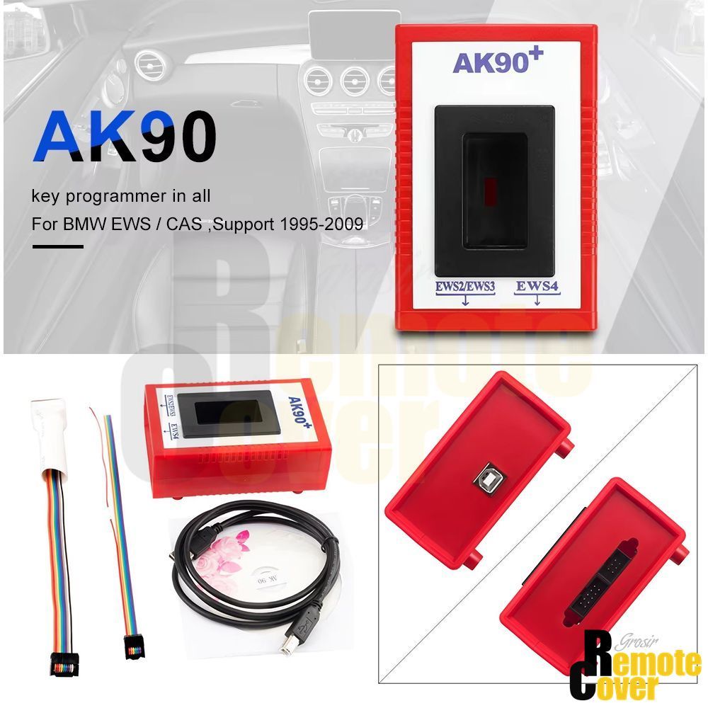 Car Key Program Tool Key Programming Immobilizer BM* AK90 EWS System ...