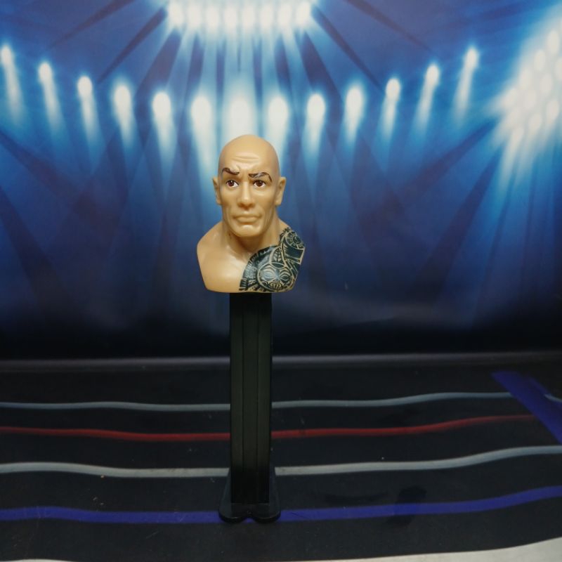 WWE PEZ THE ROCK CANDY DISPENSER | Shopee Philippines