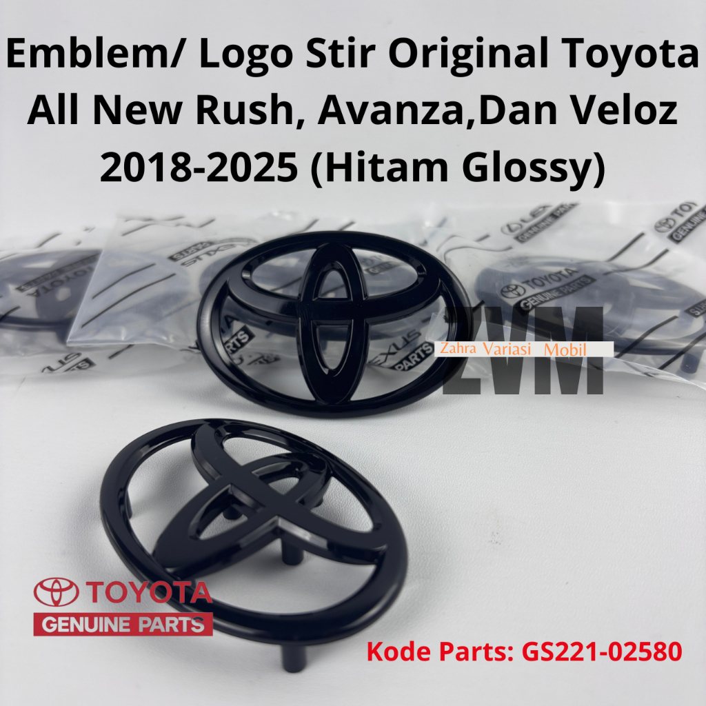 Original Toyota All New Rush, Avanza and Veloz Steering Wheel Logo ...