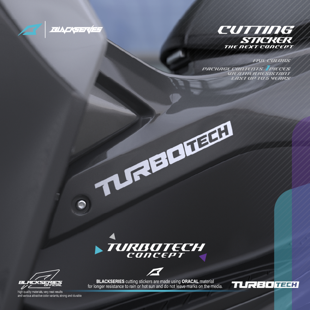 Turbo Tech Sticker Cutting | Turbo Tech Stickers | Universal Design ...