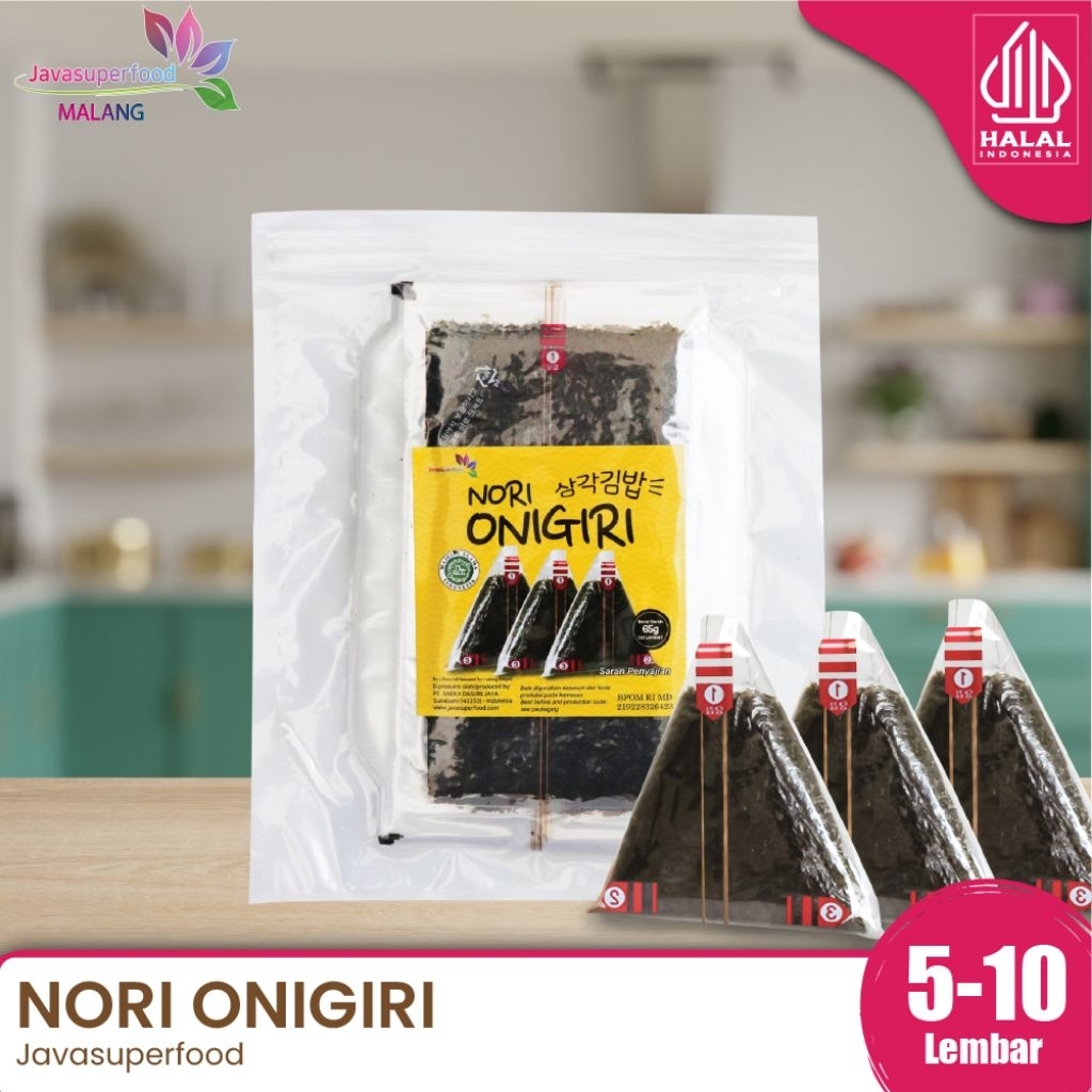 NORI ONIGIRI | Nori Wrapper Special for Wrapping Nori Triangle / Nori ...