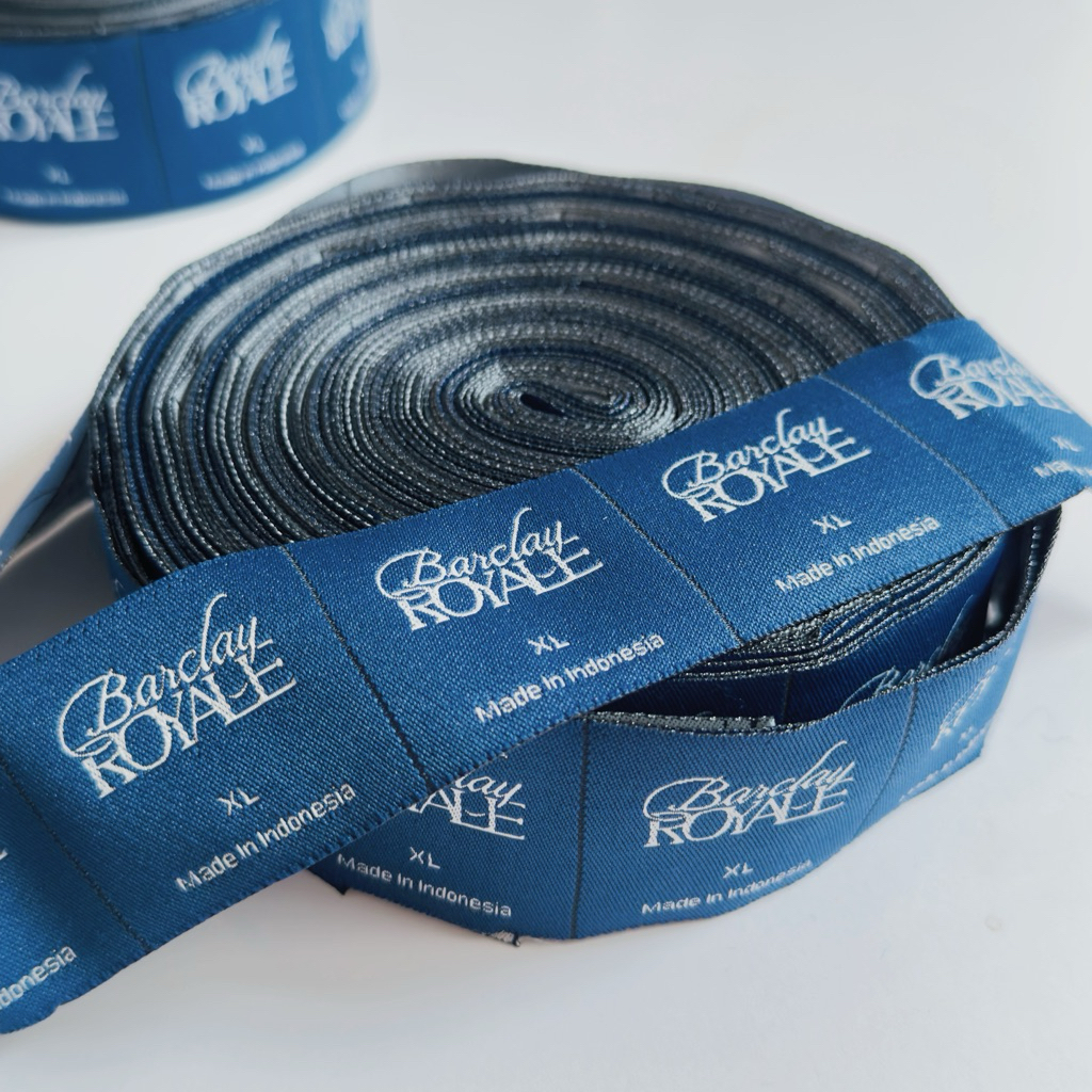 (FREE DESIGN) Woven Labels Custom Clothing Labels Hijab Labels Size ...