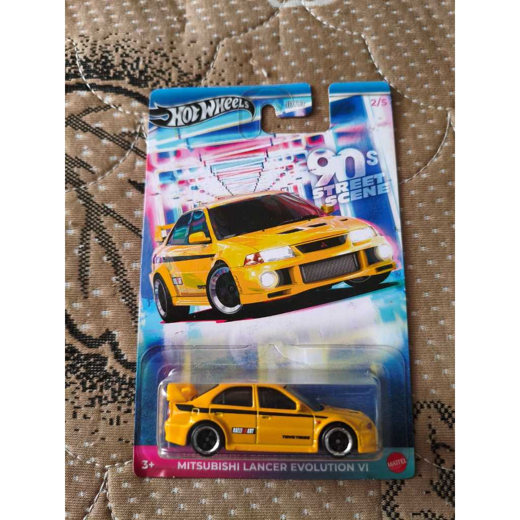 Hot Wheels Mitsubishi Lancer Evolution IV Street Scene | Shopee Philippines